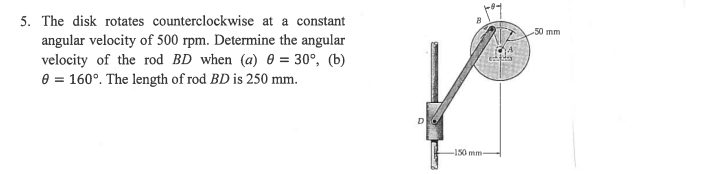 Solved The Disk Rotates Counterclockwise At A Constant 7863