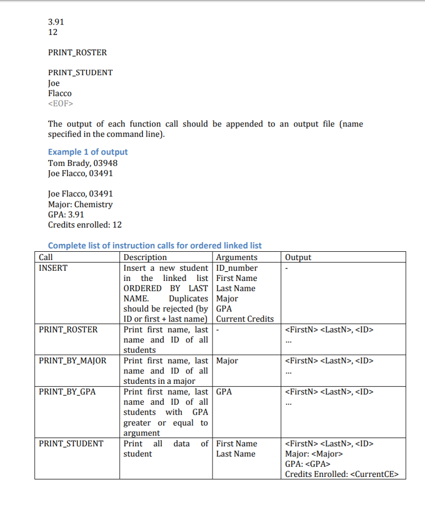 COSC2430: Programming and Data Structures University | Chegg.com