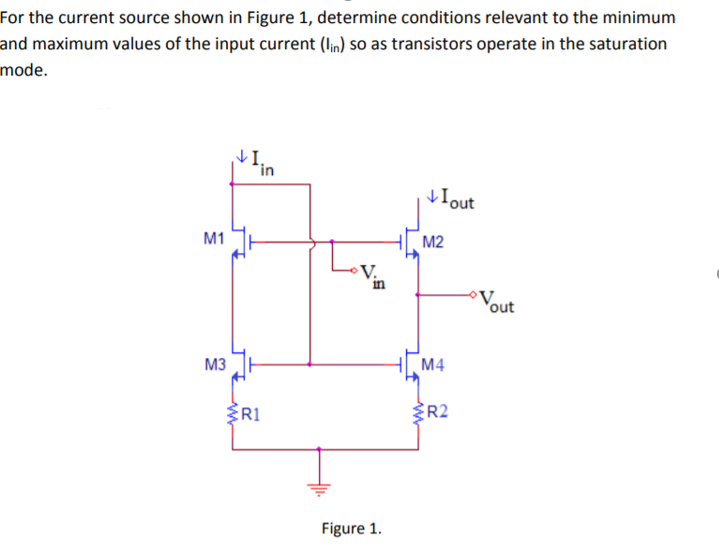 Solved For the current source shown in Figure 1, determine | Chegg.com