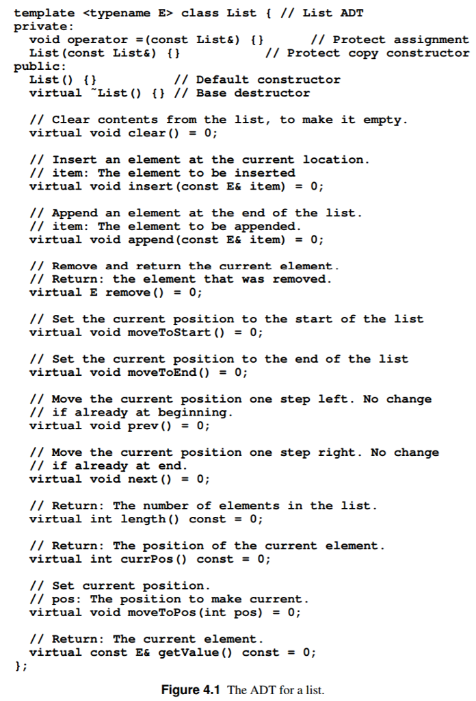 Solved 3. Show the list configuration resulting from each | Chegg.com