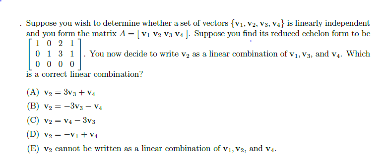 Solved . Suppose you wish to determine whether a set of | Chegg.com