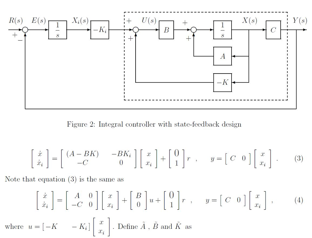 Solved II. Improving Steady-state Error in State-Feedback | Chegg.com