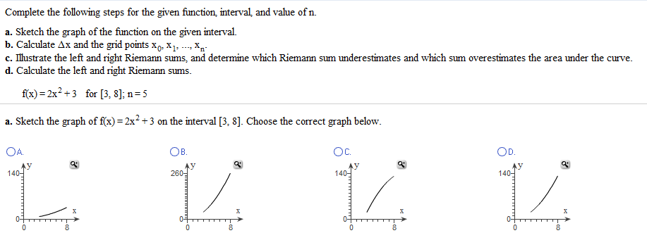 Solved Complete The Following Steps For The Given Function 3443