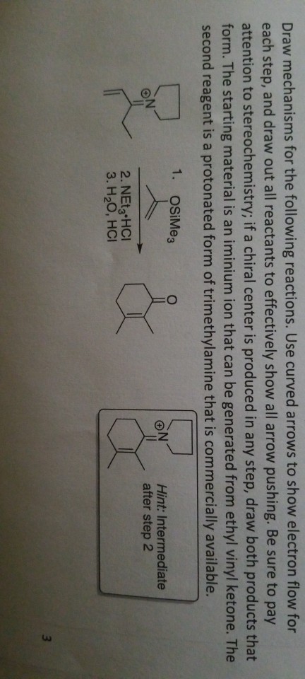 Solved Draw mechanisms for the following reactions. Use | Chegg.com