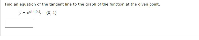 Solved Find an equation of the tangent line to the graph of | Chegg.com