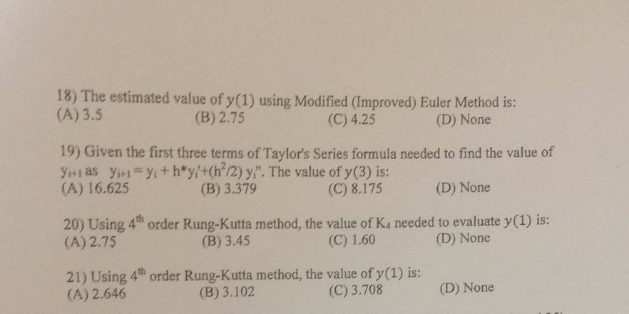 Solved Problem 5: Given 27 1),y() 2, defined over the | Chegg.com