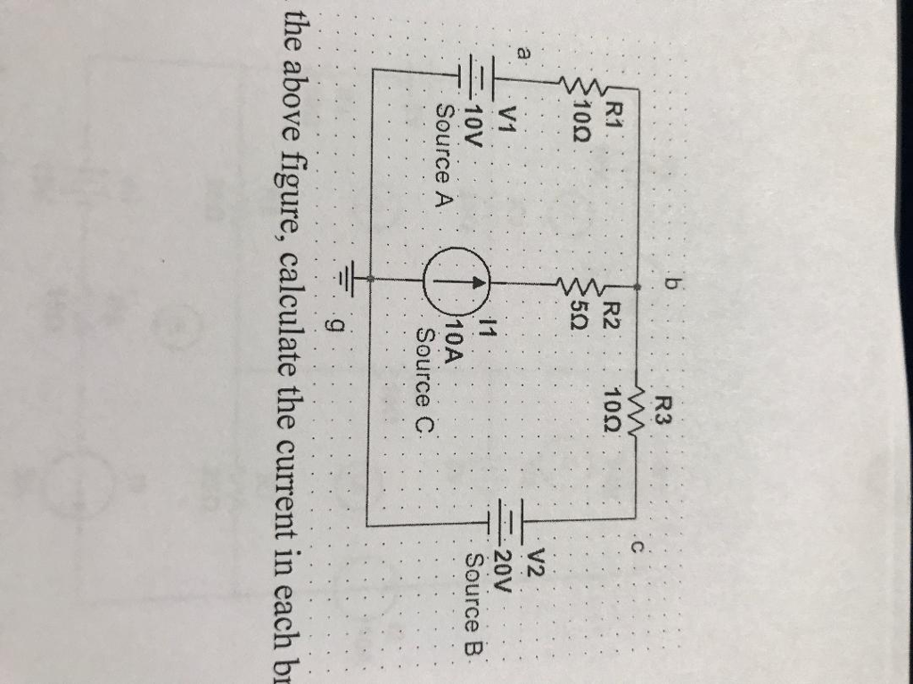 Solved For the Circuit Shown in the above figure, calculate | Chegg.com