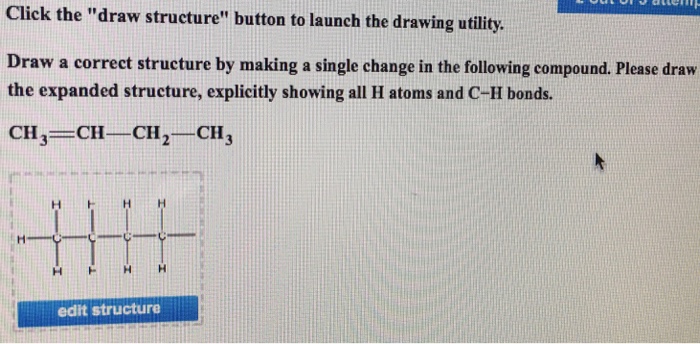 Solved Draw a correct structure by making a single change in | Chegg.com Solved Draw a correct structure by making a single change in | Chegg.com