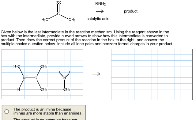 RNH2 catalytic acid product Given below is the last | Chegg.com