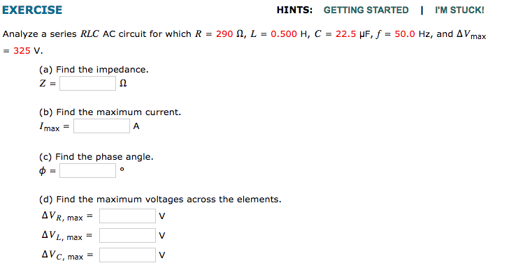Solved EXERCISE HINTS: GETTING STARTED I I'M STUCK! Analyze | Chegg.com