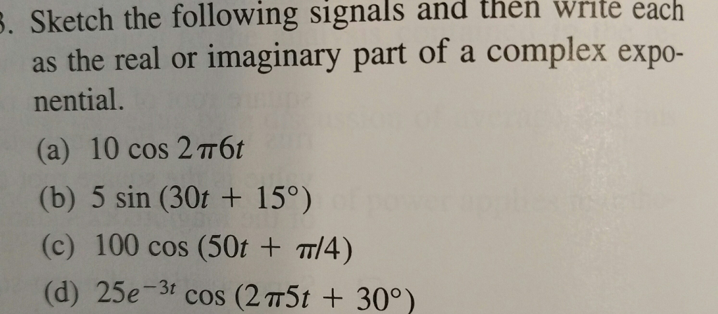 Solved Q13 sketch the following signals and then write each | Chegg.com