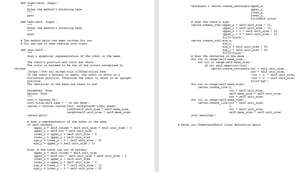 Solved (Python 3) Please follow the template and the rubric | Chegg.com
