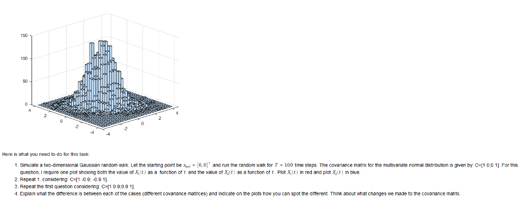 Part 2: Gaussian Random Walk For this task, we will | Chegg.com