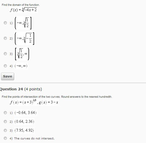 Solved: Find The Domain Of The Function. F(x) = [-infinity... | Chegg.com