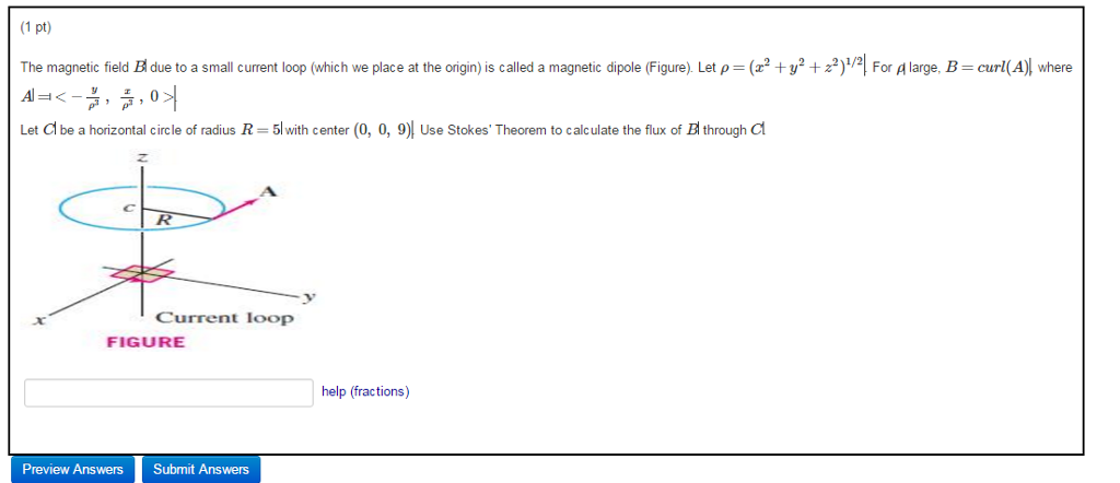Solved The magnetic field B| due to a small current loop | Chegg.com