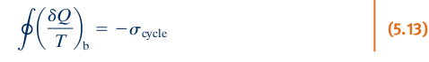 Solved Integral ( delta Q/T) b = - sigma cycle 5.94 Shown in | Chegg.com