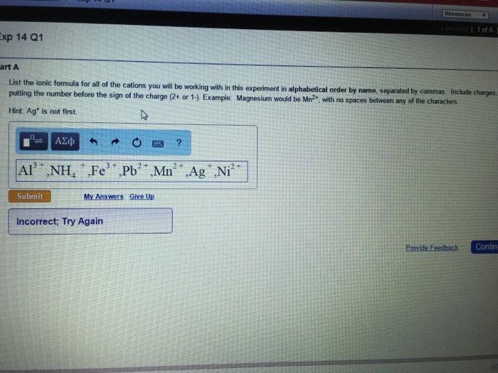 Solved Cation Flowchart 6 M NaOH Procedure 1 NH (g) 6 M HCI | Chegg.com