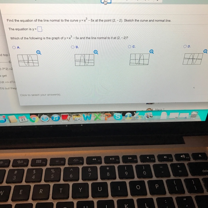 Solved For the equation of the line normal to the curve y = | Chegg.com