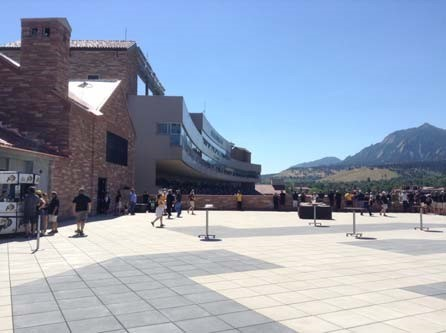 Solved The CU Boulder Champions Center roof incorporates a | Chegg.com