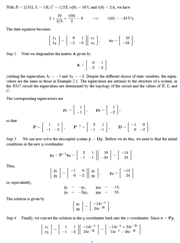 Solved Project 2: Feedback Control of Linear Dynamical | Chegg.com