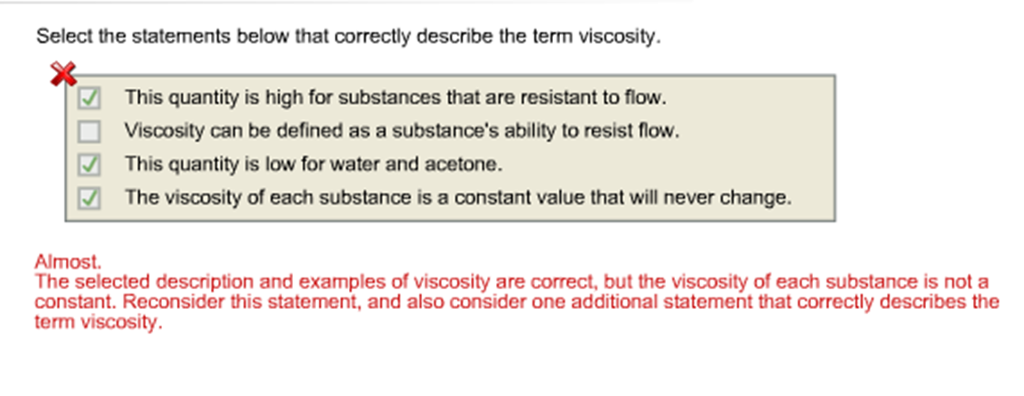 Solved Select The Statements Below That Correctly Describe Chegg