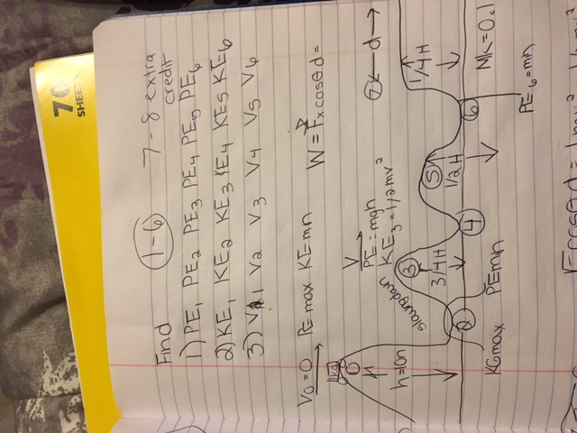 Solved Find 1) PE_1 PE_2 PE_3 PE_4 PE_5 PE_6 2) KE_1 KE_2 | Chegg.com