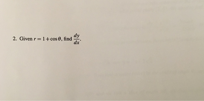 Solved Calculus-III Calculus in Polar Coordinates In | Chegg.com
