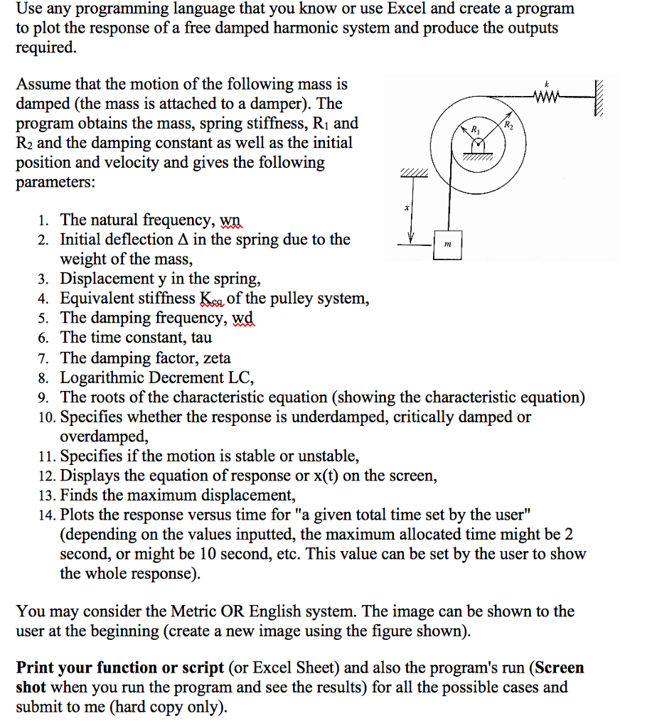 Solved Use any programming language that you know or use | Chegg.com