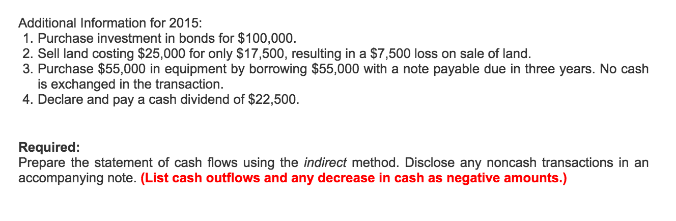 Solved Problem 11-4A Prepare a statement of cash | Chegg.com