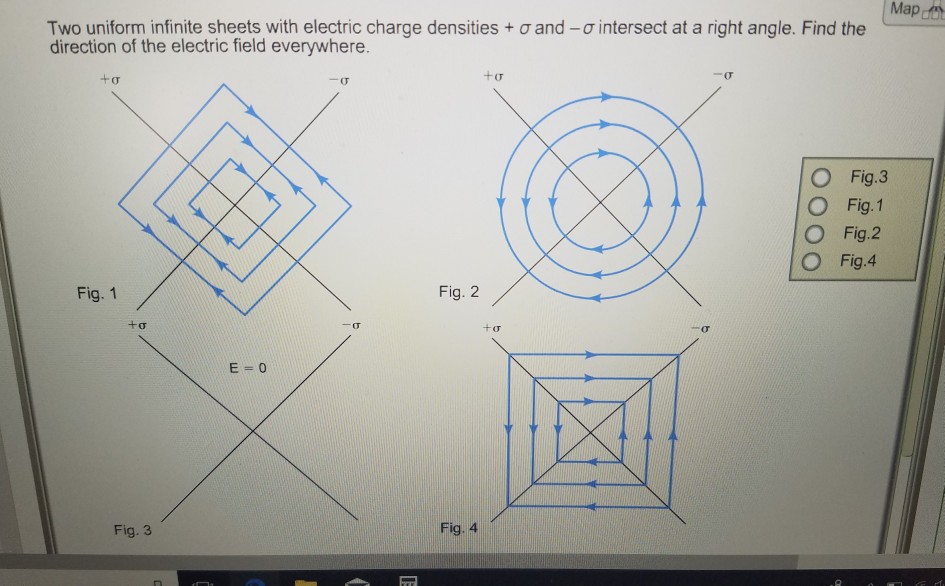 Solved Two uniform infinite sheets with electric charge | Chegg.com