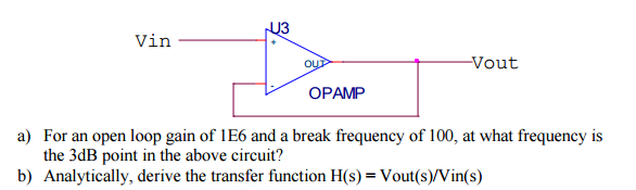 Solved Find the frequency at the 3dB point in the above | Chegg.com