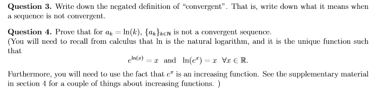 Solved Write down the negated definition of "convergent". | Chegg.com