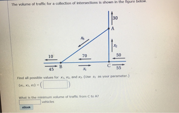 Solved The volume of traffic for a collection of | Chegg.com