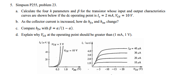 Solved 5. Simpson P255, problem 23. a. Calculate the four h | Chegg.com