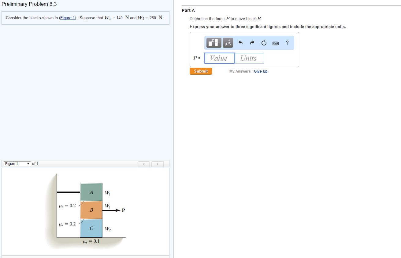 Solved Consider the blocks shown in (Figure 1). Suppose that | Chegg.com