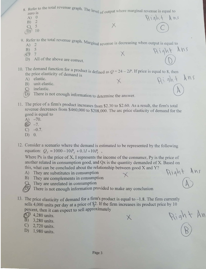 Solved i just want to know why the answers I selected was | Chegg.com