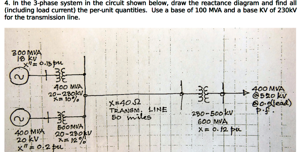 Solved In the 3-phase system in the circuit shown below, | Chegg.com