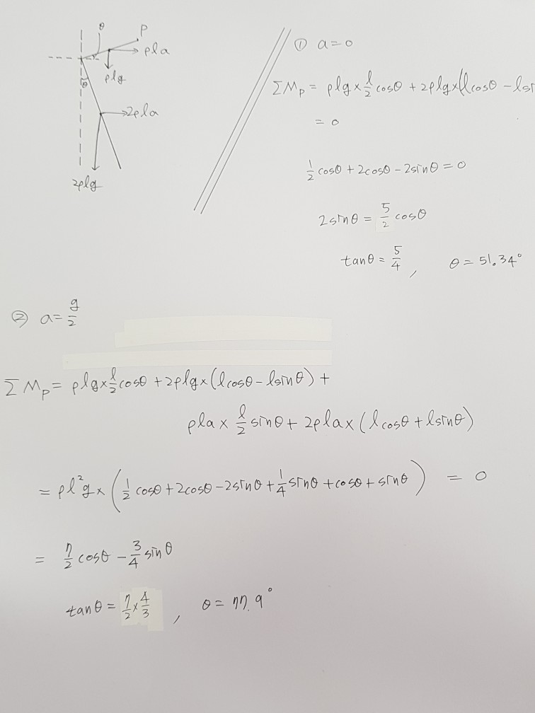 Solved CH6 27P The uniform L-shaped bar pivots freely at | Chegg.com