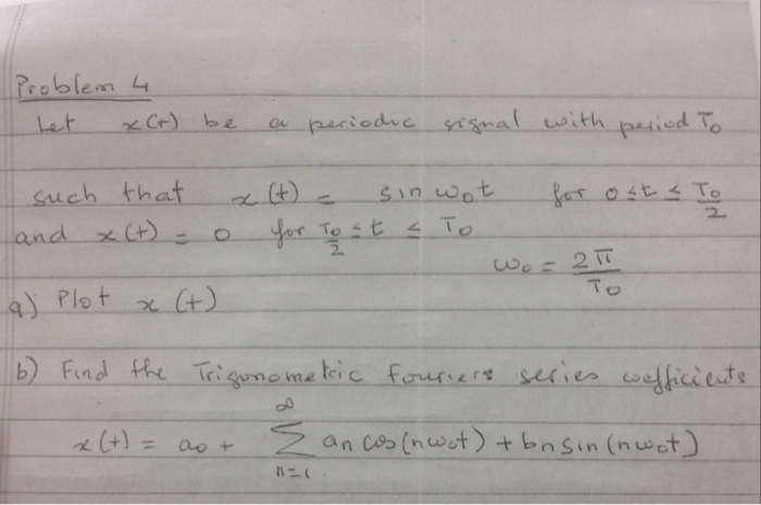 Solved Let x(t) be a periodic signal with period T_0 such | Chegg.com