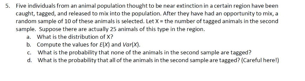Real World Exponential Examples Animals