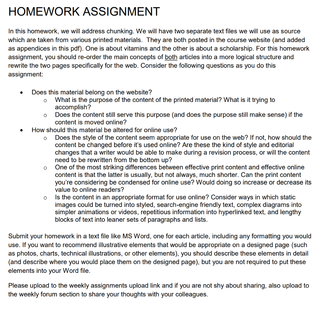 Solved HOMEWORK ASSIGNMENT In this homework, we will address | Chegg.com