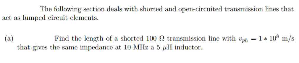 Solved The following section deals with shorted and | Chegg.com