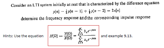 Solved Consider an LTI system initially at rest that is | Chegg.com