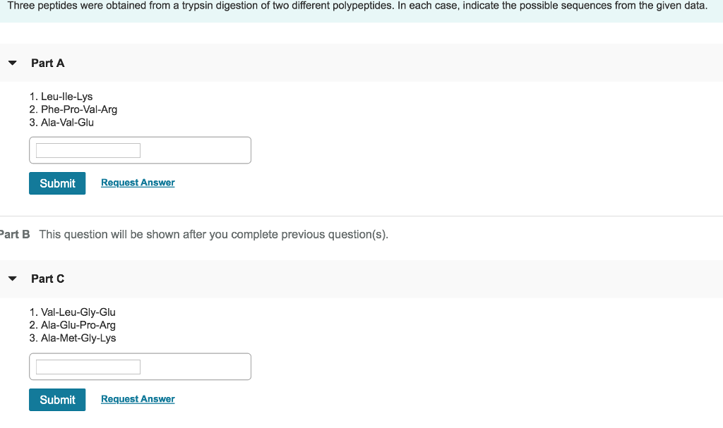 Solved Provide the structure of the tripeptide val-gly-ser | Chegg.com