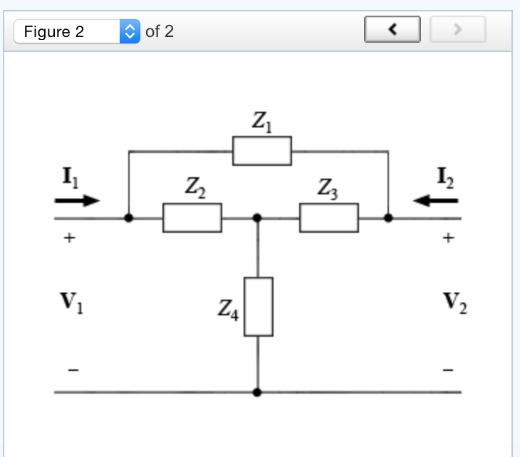 To analyze two-port circuits to identify parameters | Chegg.com
