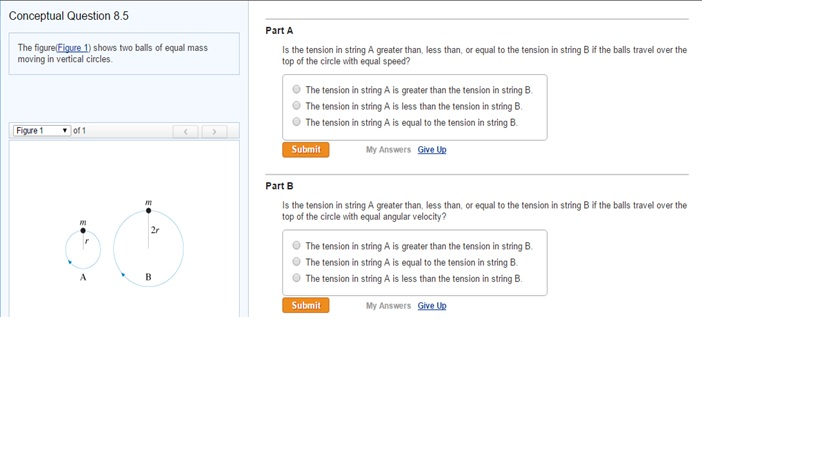 Solved The figure(figure 1) shows two balls of equal mass | Chegg.com