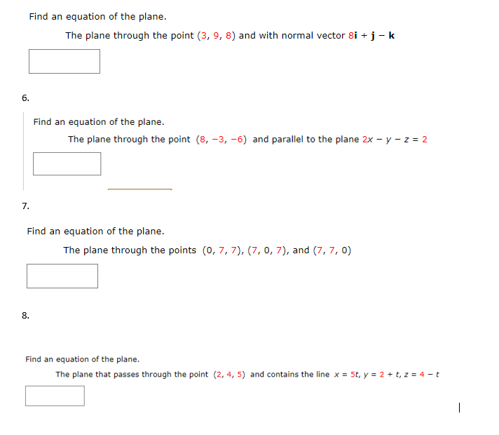 Solved Find an equation of the plane. The plane through the | Chegg.com Solved Find an equation of the plane. The plane through the | Chegg.com