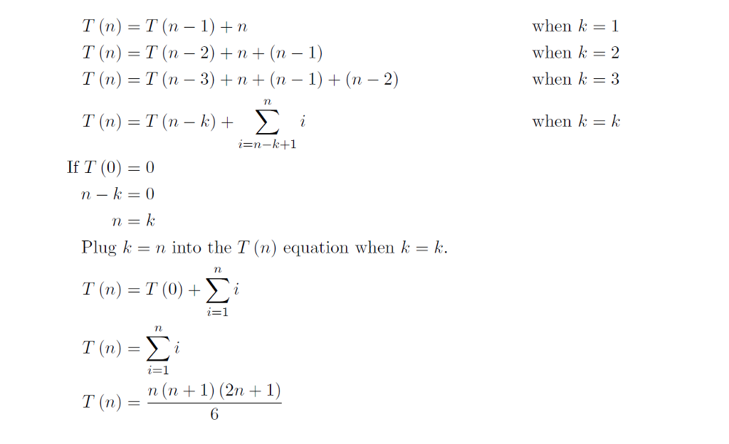 Solved Find the flaw in the following recurrence relation | Chegg.com