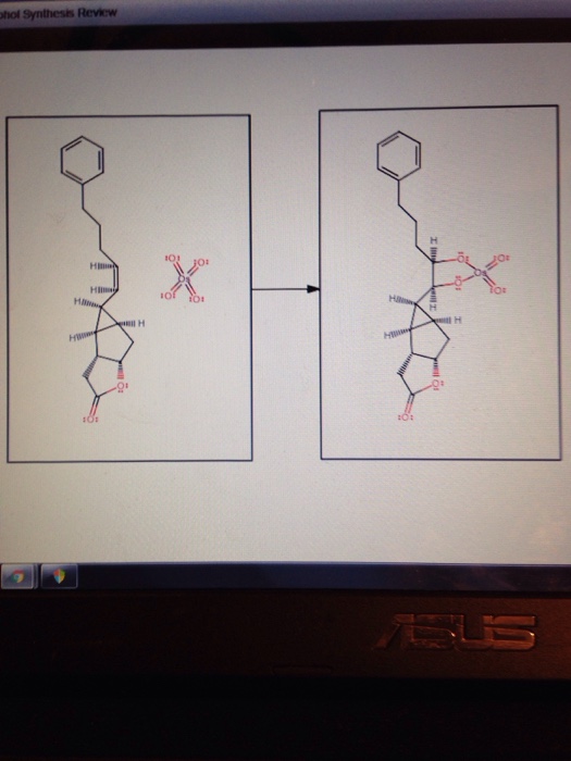 Solved Indicate the mechanism that the osmium tetroxide | Chegg.com
