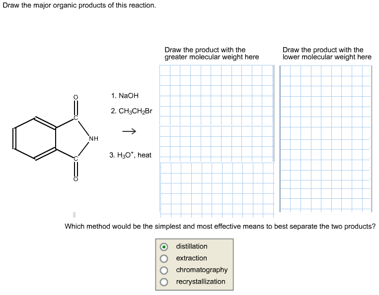 Solved Draw the major organic products of this reaction. | Chegg.com Solved Draw the major organic products of this reaction. | Chegg.com